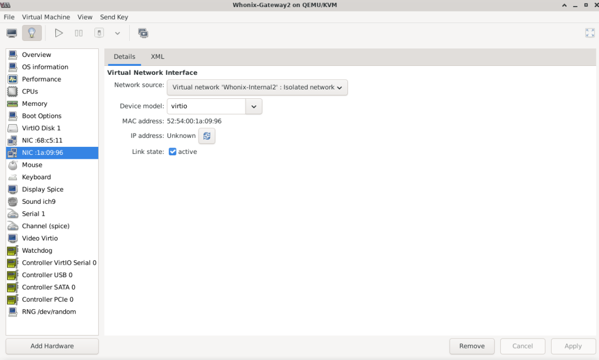 Multiple Whonix-Gateway