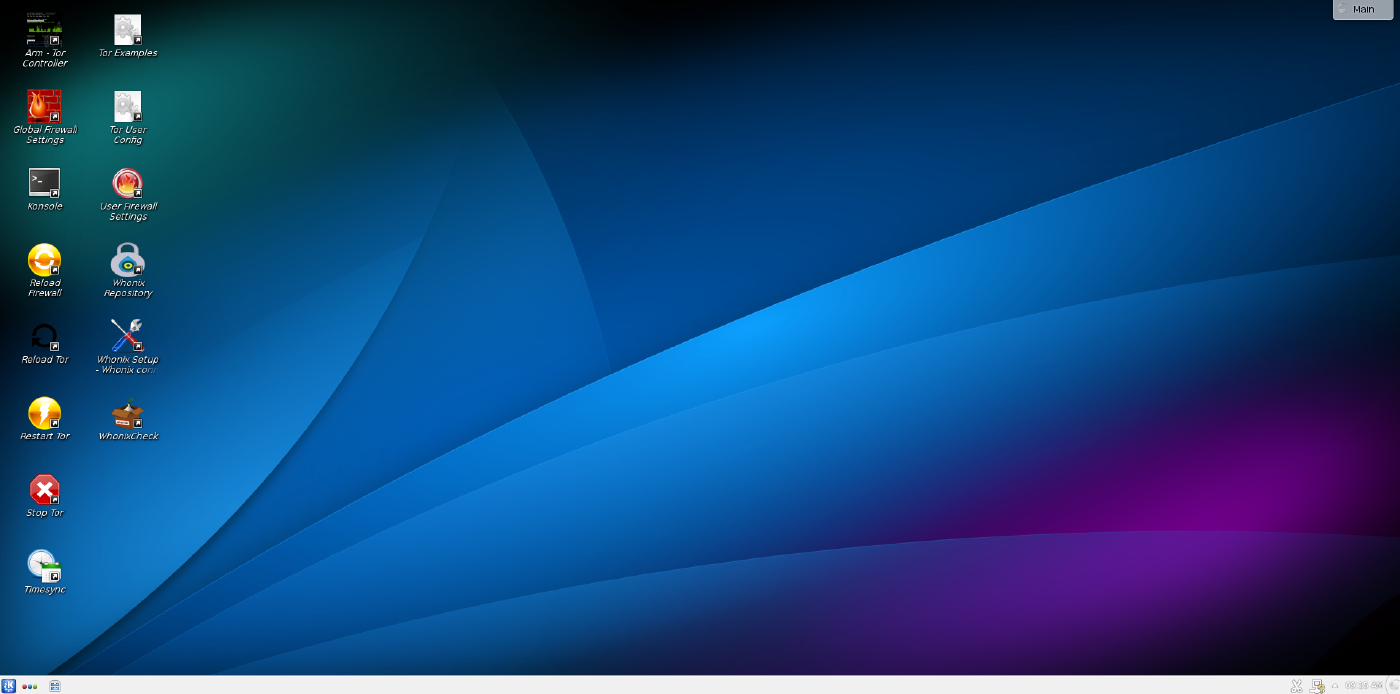 Screenshots - Whonix